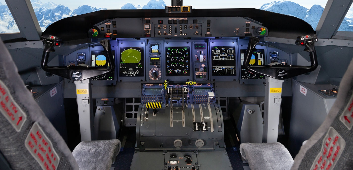 Dash 8 Q400 FTD Simulator Immersive Q400 Flight Training Devices FDS Dash 8 Q400 FTD Simulator Immersive Q400 Flight Training Devices FDS
